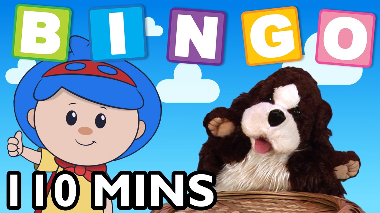 BINGO and More Nursery Rhymes by Mother Goose Club Playhouse - YouTube