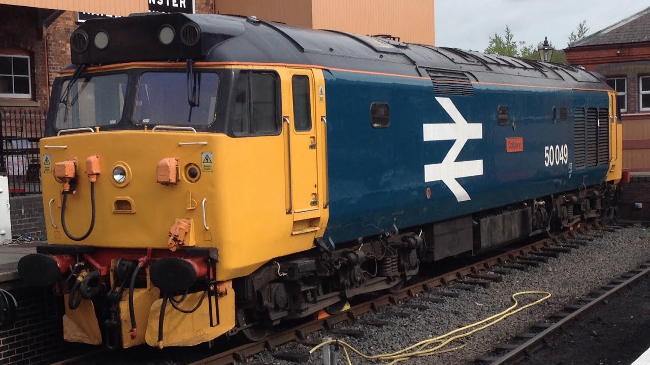 50 Glorious Years Of The Class 50's - YouTube
