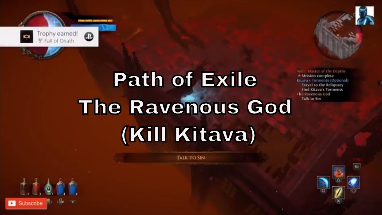 Path of Exile - The Ravenous God (Kill Kitava) - YouTube