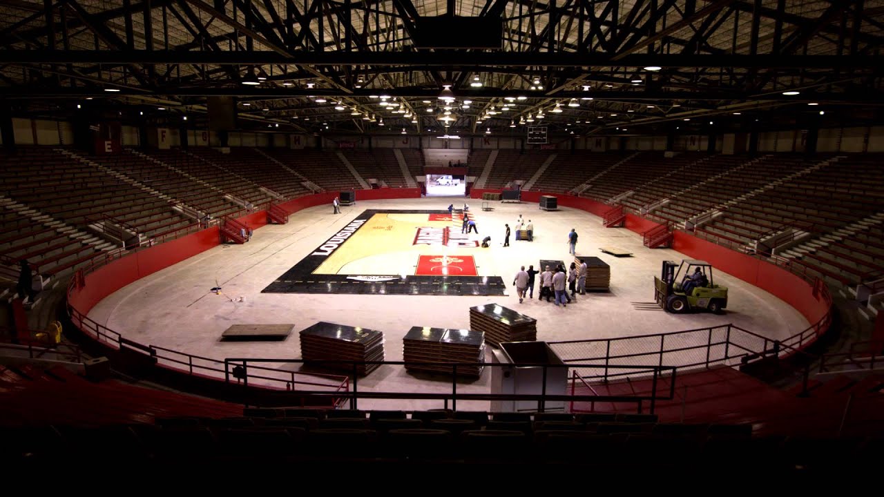 blackham coliseum court timelapse - YouTube