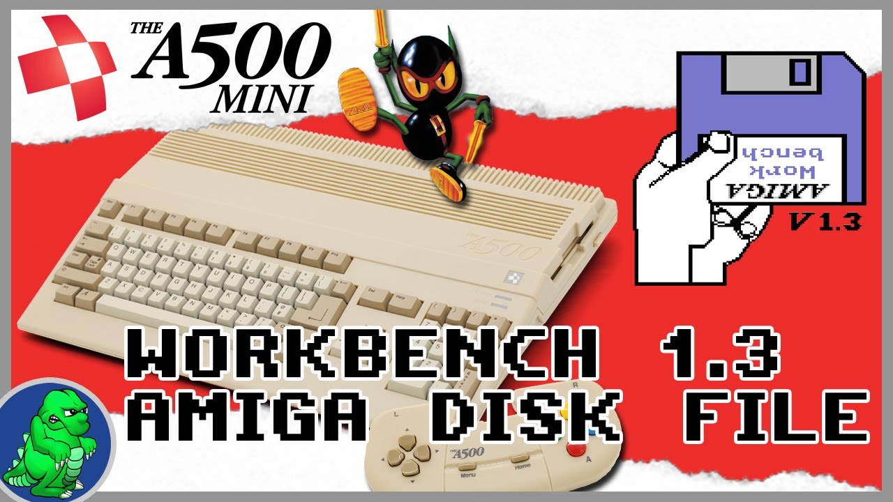 THEA500 Mini | Amiga Workbench 1.3 Version 34.20 im Amiga Disk File ...