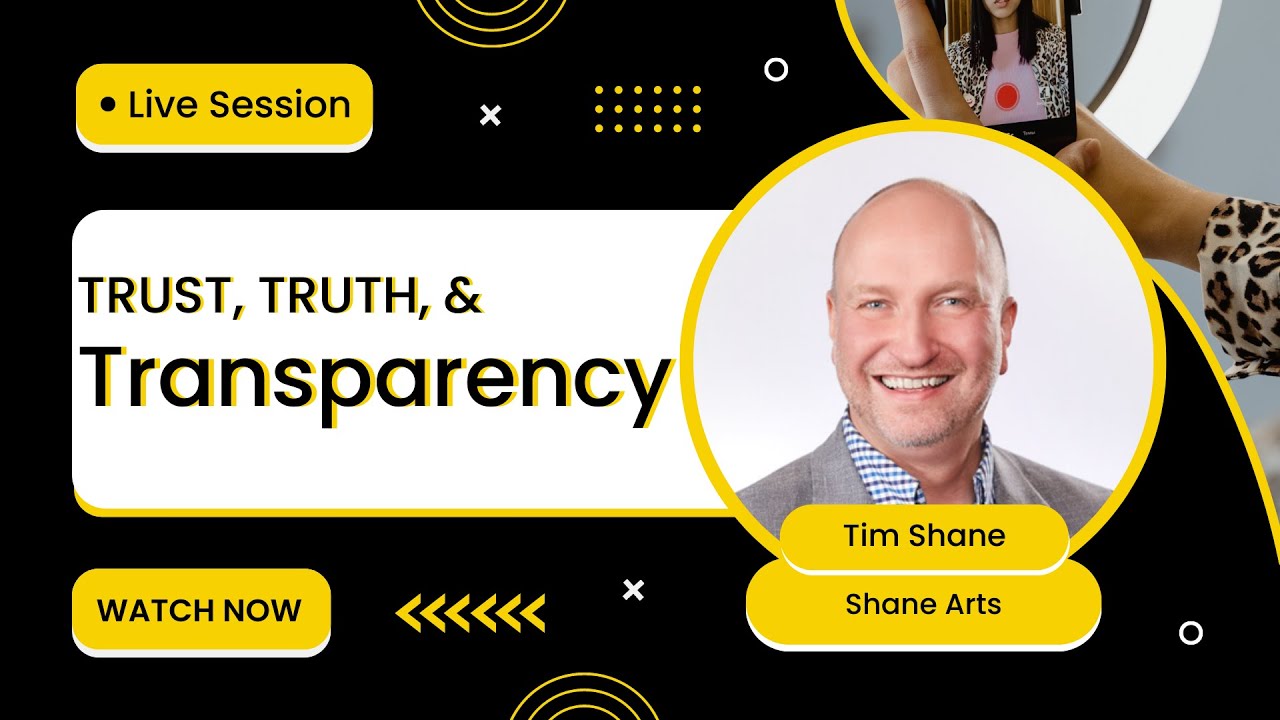 Trust, Truth and Transparency with Tim Shane - Marketing Chat with ...