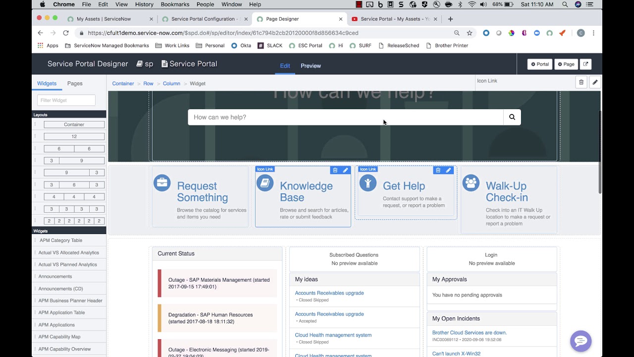 ServicePortal 101 - #3 - YouTube