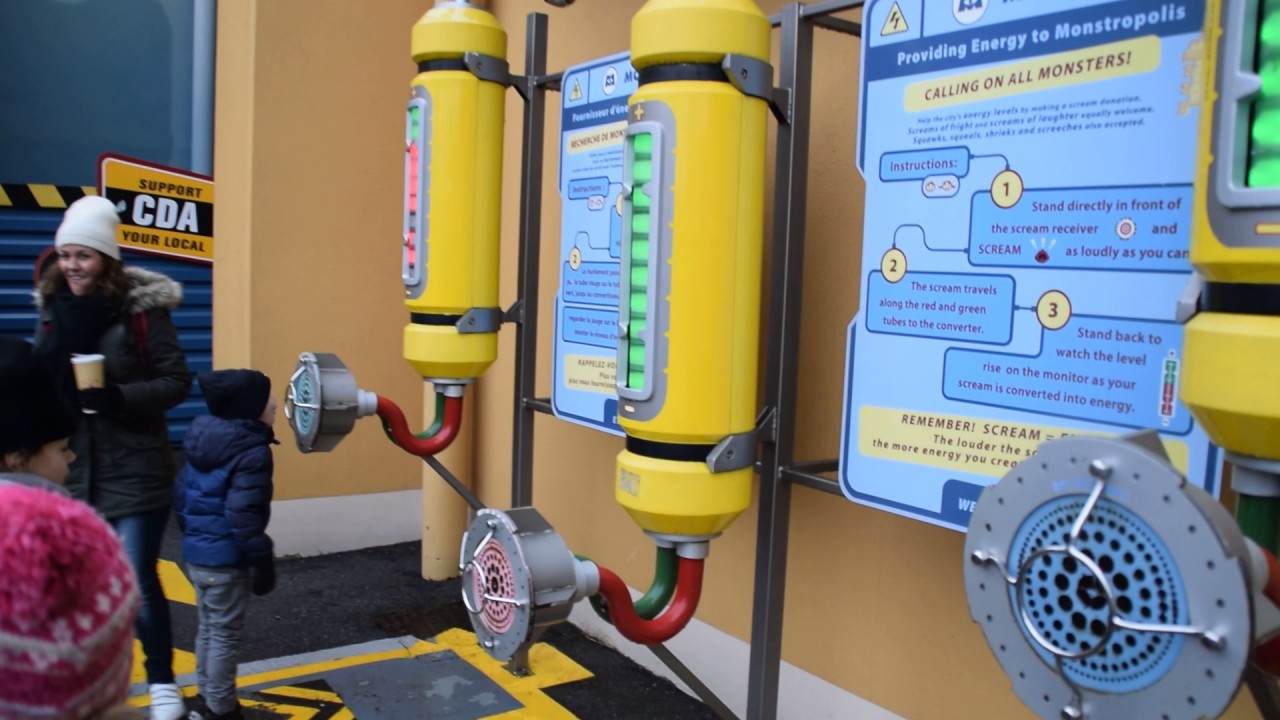 Scream-o-meter - Monsters Inc - YouTube