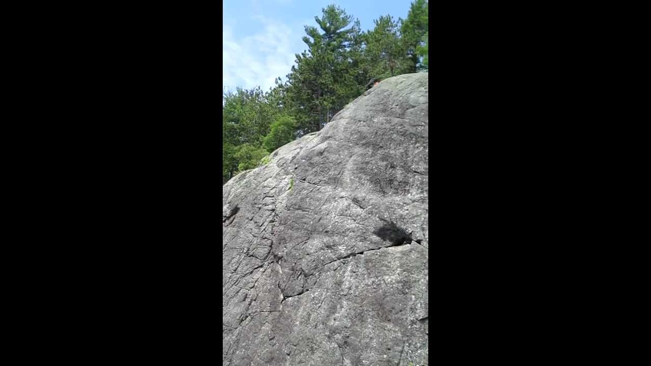 Jason jumping off 60 ft cliff - YouTube