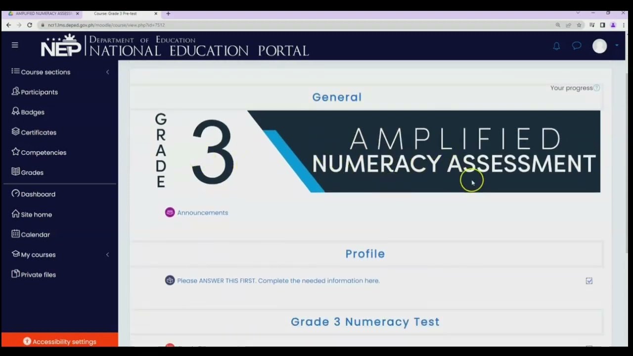 PAG TAKE NG ANA AMPLIFIED NUMERACY ASSESSMENT GAMIT ANG LAPTOP pag-take-ng-ana-amplified-numeracy-assessment-gamit-ang-laptop
