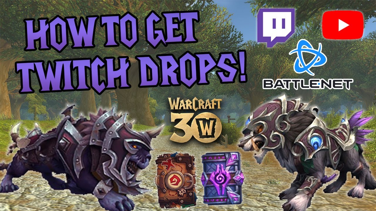 FREE MOUNTS! 🔥 How to Get Warcraft 30th Anniversary Twitch Drops 👾 ...