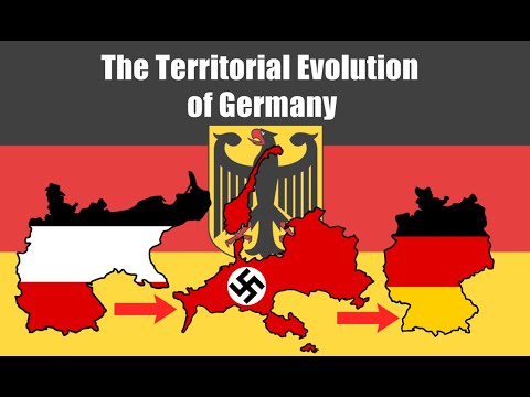 The History of Germany (WW1, WW2, reunification) Every Month Map w ...