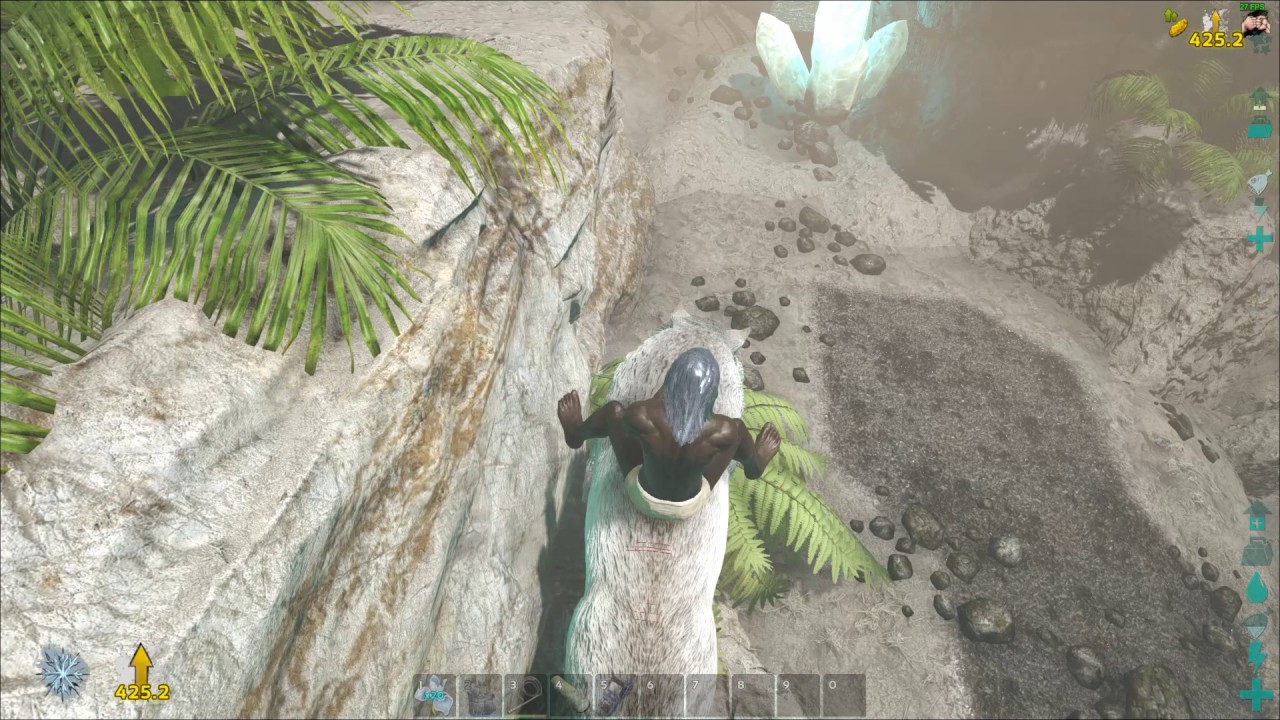 ARK Central Cave (the island) - YouTube
