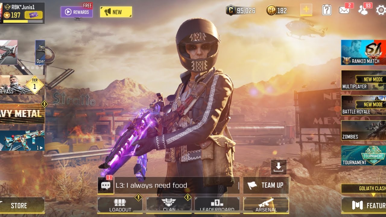 COD MOBILE - SEASON 2 - HEAVY METAL - GROUND FORCES SUBSCRIPTION ...