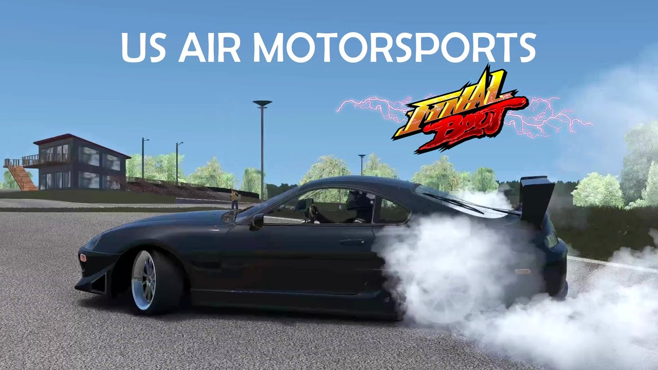 Blitz Supra Drifting Final Bout 5 Us Air Motorsports Track (4K) Assetto ...