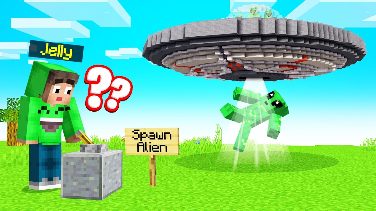 Introducing ALIENS To Minecraft... - YouTube