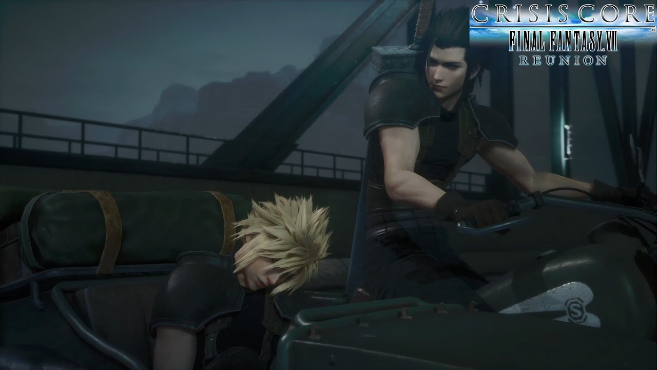 Zack Takes Care Of Mako Poisoned Cloud [Ch.9 All Cutscenes] (Hard Diff ...