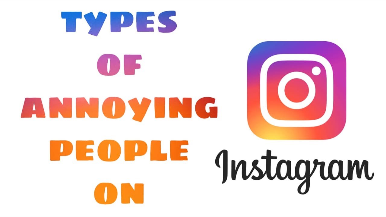 Types of Annoying People on Instagram || Miss Pink Pepper - YouTube