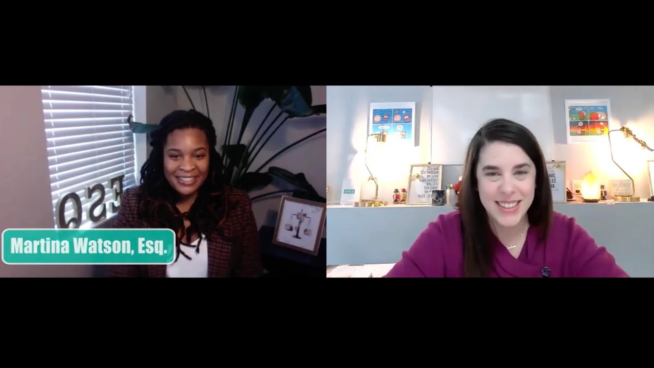 Beyond The Bar Exam Episode 04 (Entrepreneur Edition): Martina Watson ...
