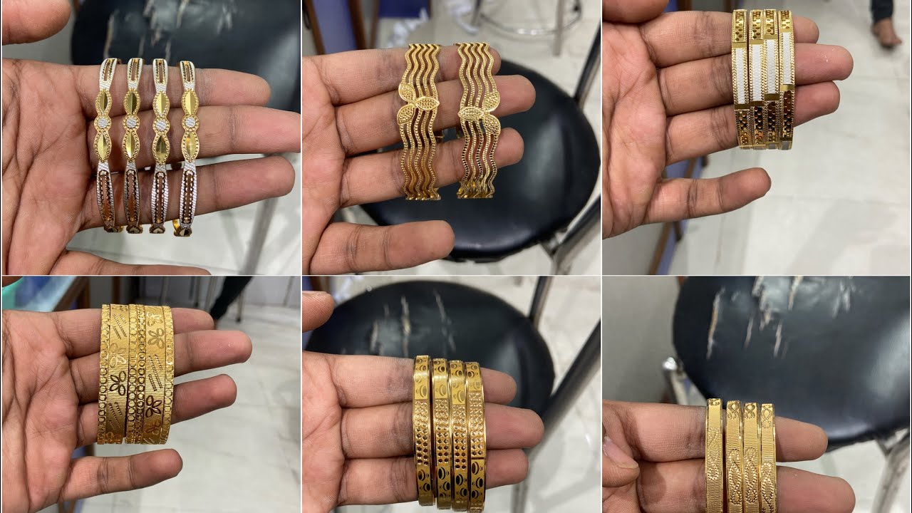 Gold Bangles | Bangles Designs | Gold Bangles designs | chudi | Ladies ...