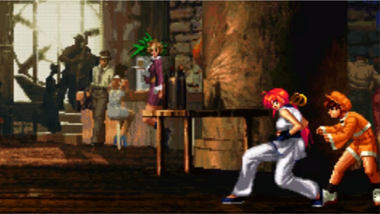 [Mugen] Kung Fu Girl Takes on Bao in EPIC 2 Round Kof Fight - YouTube