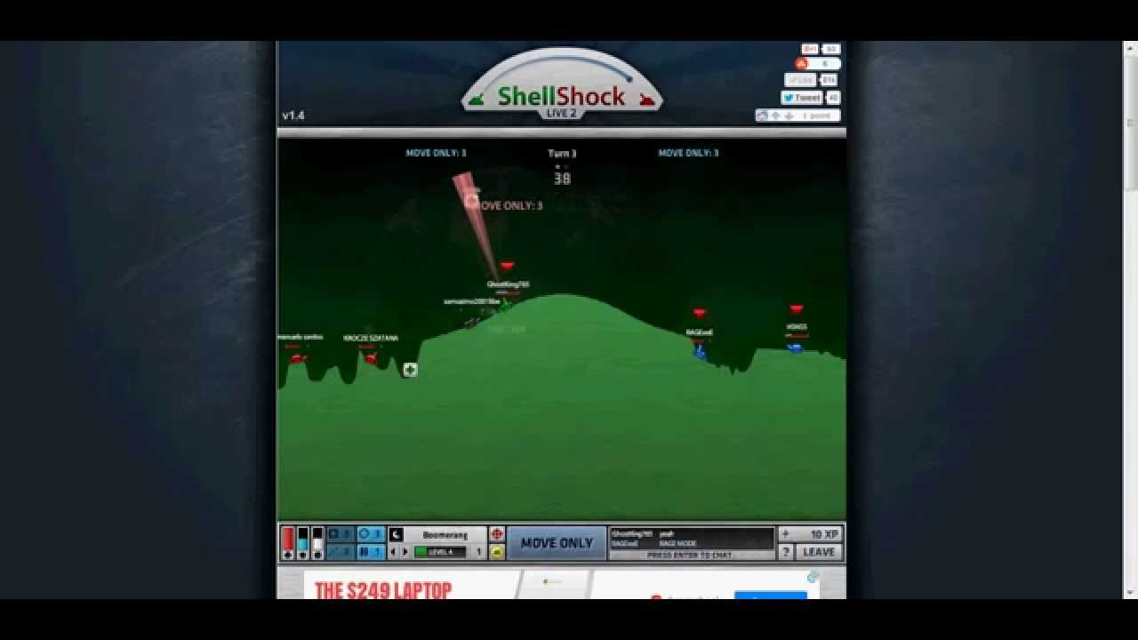 ShellShock Live 2 -Playing with da noobs - YouTube