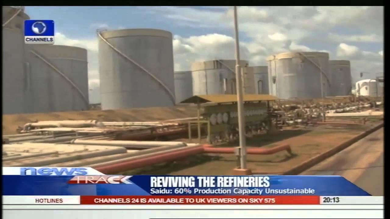 Kaduna Refinery Resumes Production At 60 Per cent Capacity - YouTube