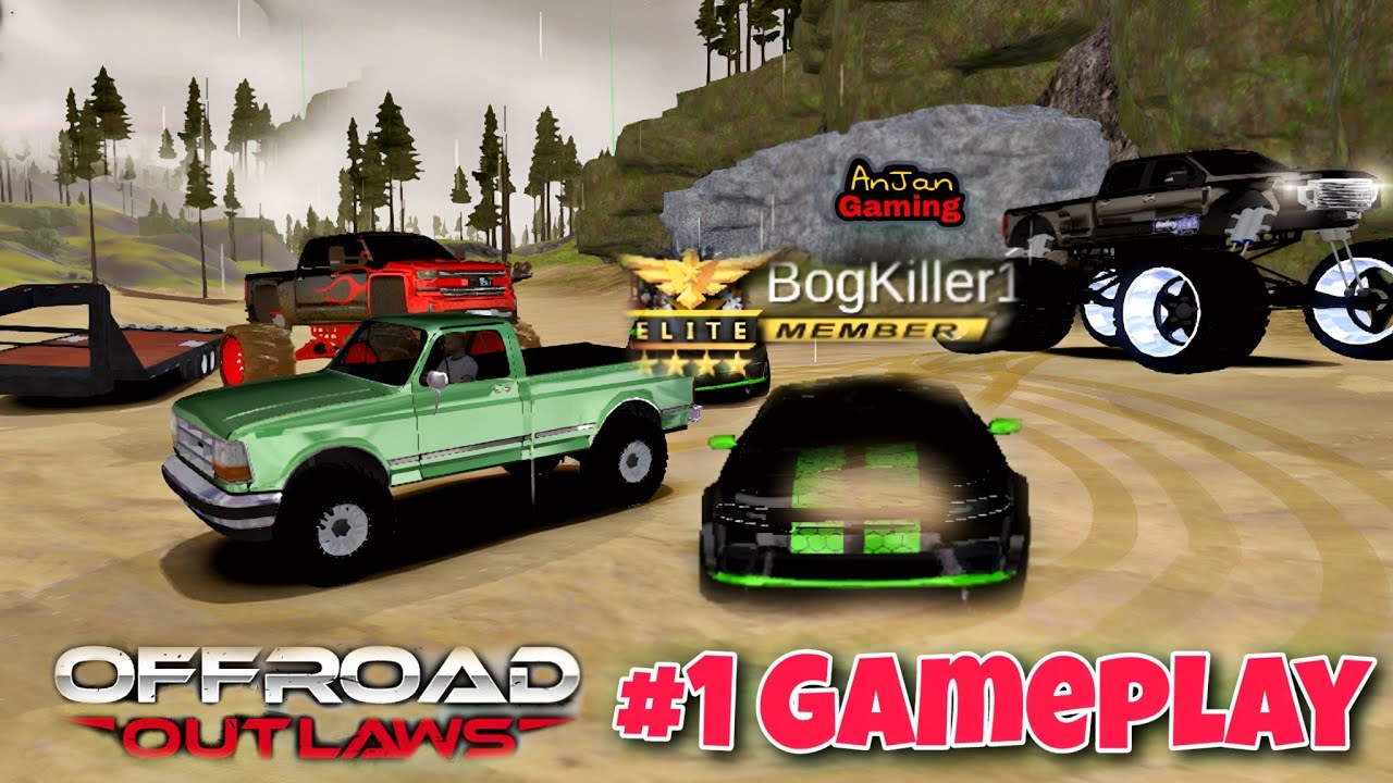 How to start up Offroad outlaws #1stGameplay || Offroad outlaws Version ...