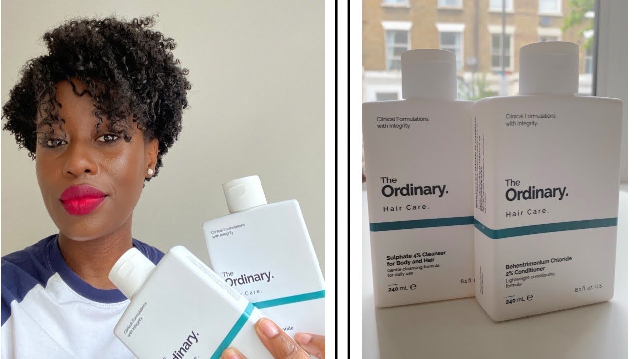 THE ORDINARY Shampoo & Conditioner || Do they work on Type 4 Natural ...