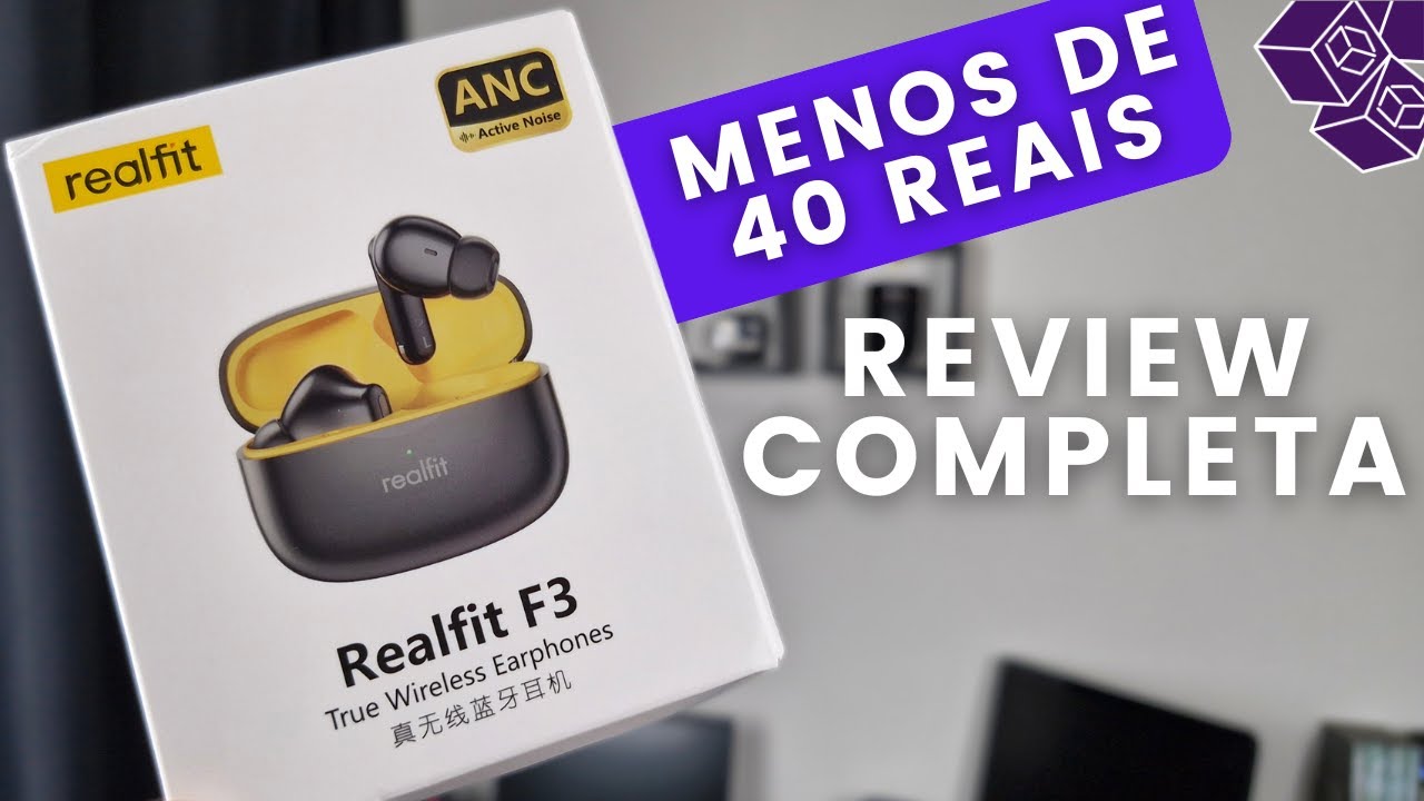 A QUALIDADE DESSE FONE VAI TE SURPREENDER (Review realfit F3 TWS) - YouTube