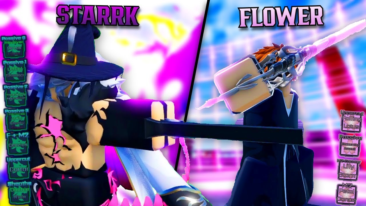 Starrk & Flower Showcase | Peroxide - YouTube