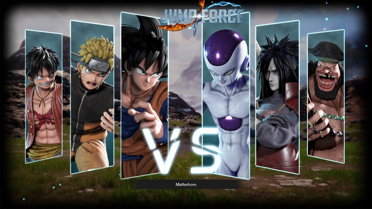 BIG 3 HERO VS BIG 3 VILLAIN | JUMP FORCE - YouTube