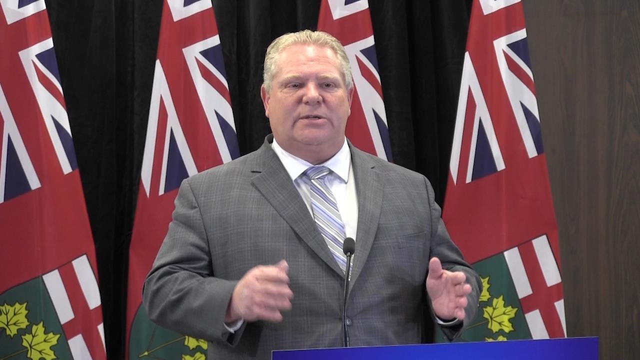 Ontario Premier Doug Ford responds to a report on the hiring of Ron ...