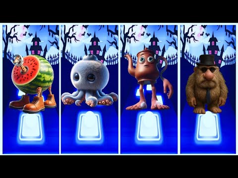 💥🎃 WHO WILL WIN?! Stylish Cup 🖤☕ vs Muscle Pumpkin 🧡💪 vs Angry Plank 🪵😡 ...