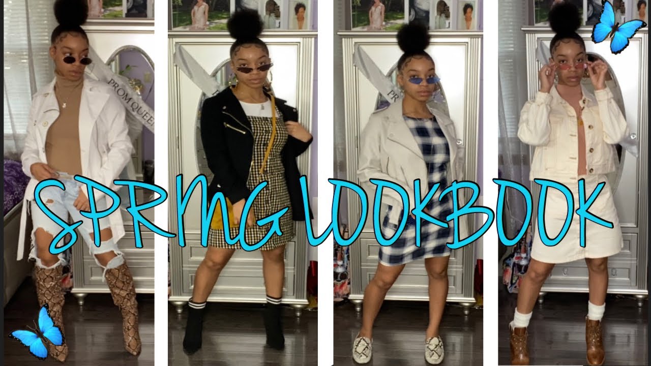 SPRING 2020 LOOKBOOK | CUTE SPRING OUTFIT IDEAS - YouTube