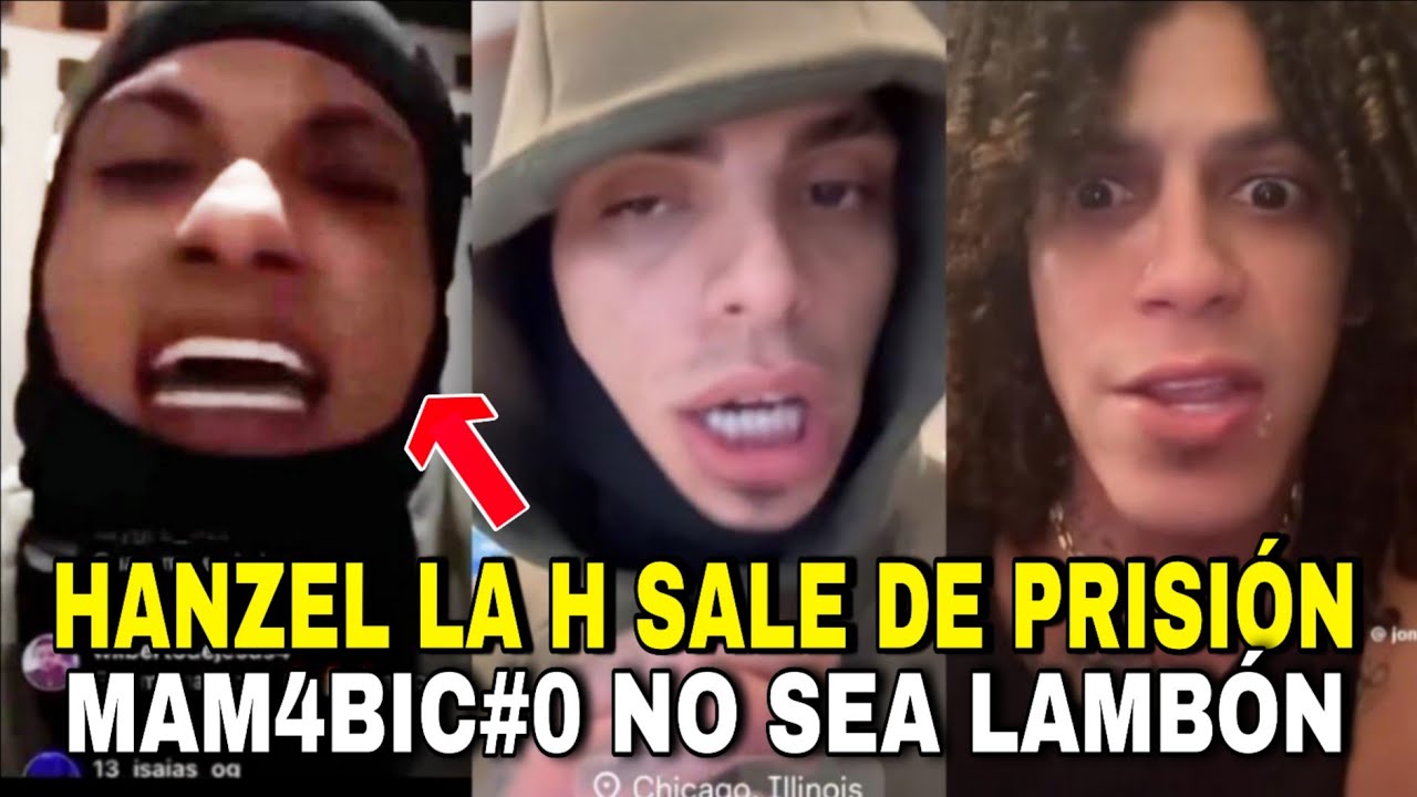 HANZEL LA H SALE DE PRISIÓN EN 5 MESES | LUAR LA L REACCIONA | JON Z ...