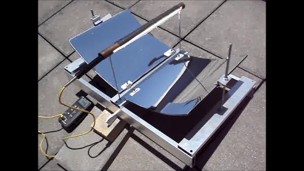 Concentrating Solar Parabolic Trough Youtube