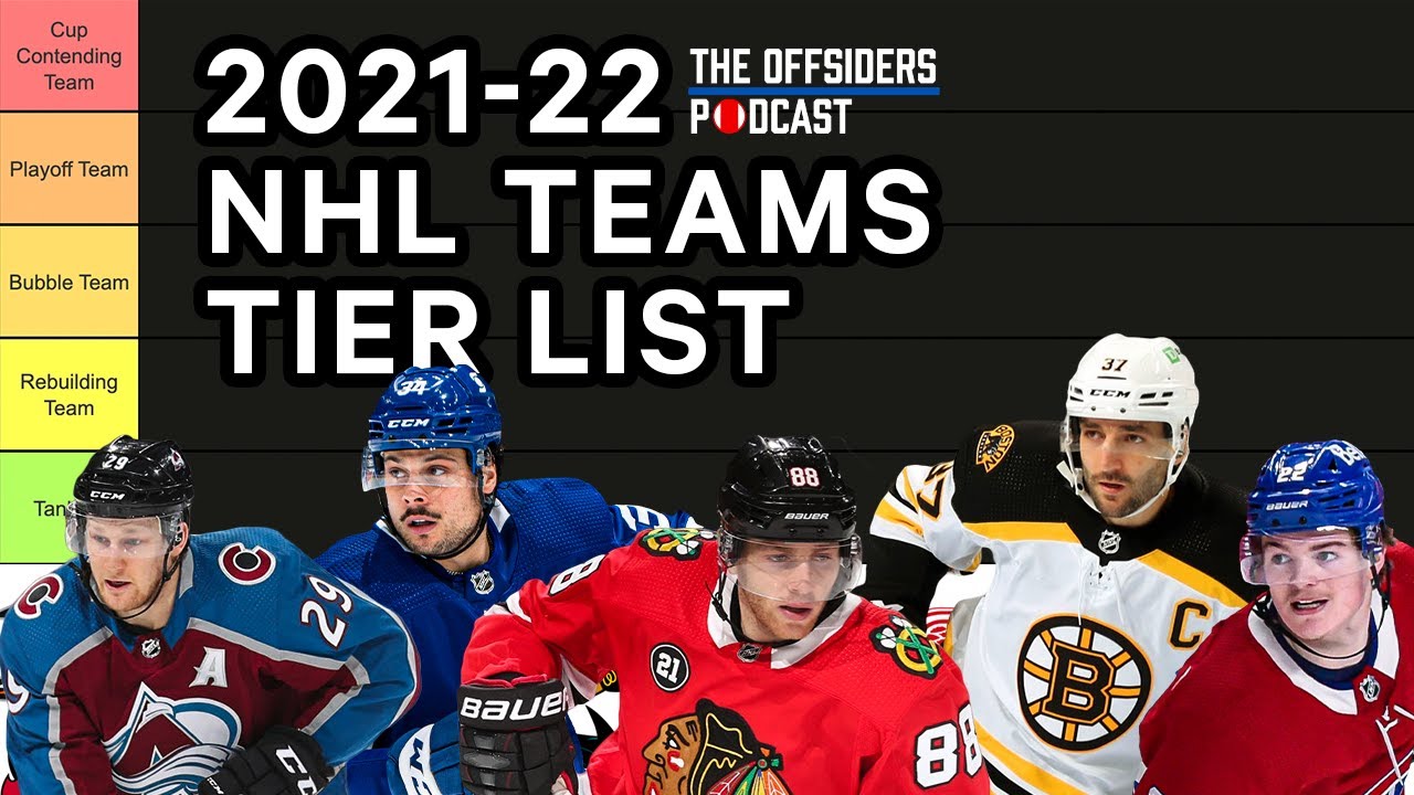 2021-22-nhl-teams-tier-list-the-offsiders-podcast-youtube