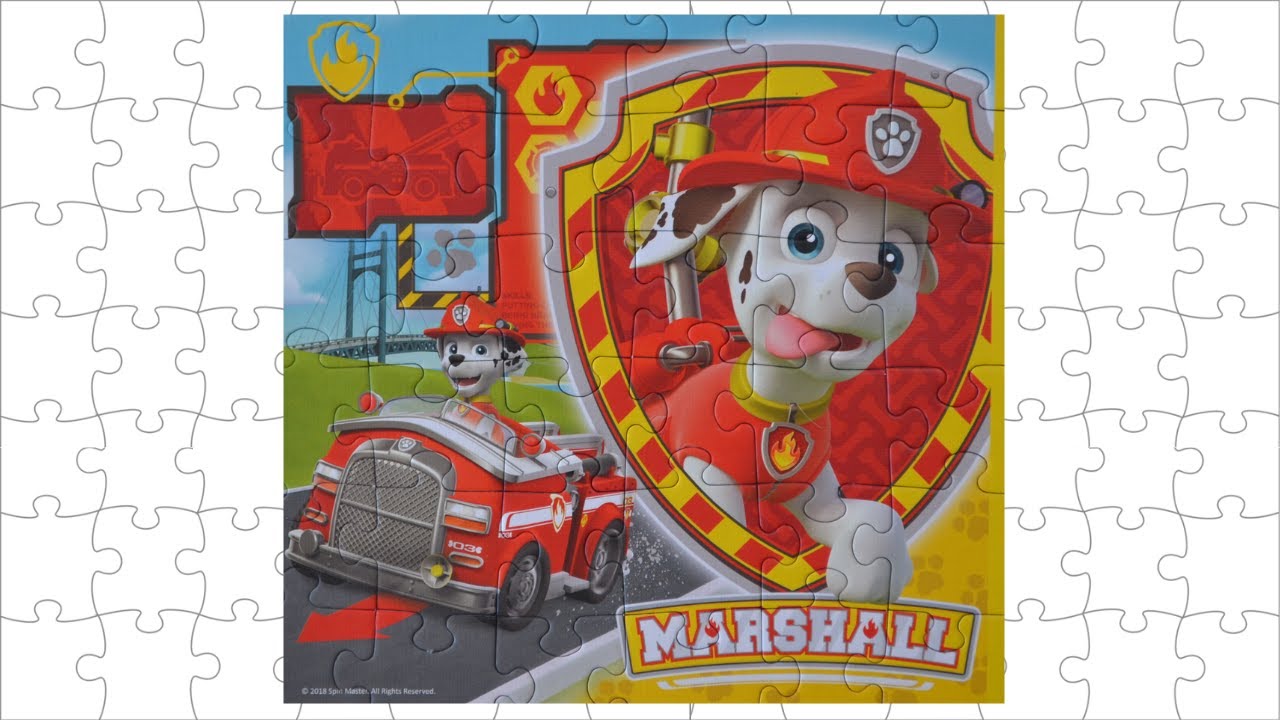 Puzzle ANIMATION PAW Patrol Marshall.🔥🐾Пазл АНИМАЦИЯ Маршалл. Щенячий ...