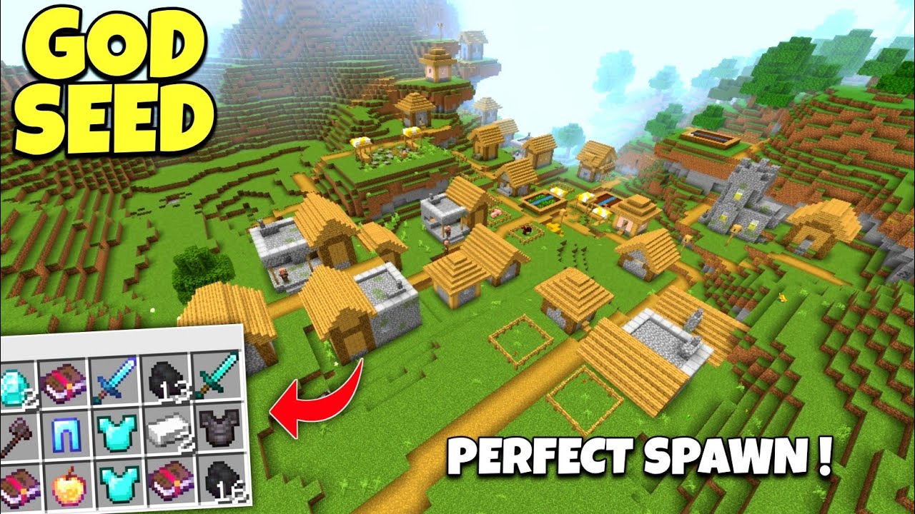 🔥(GOD SEED) Minecraft Bedrock Seeds 1.21 - Discover the Ultimate ...