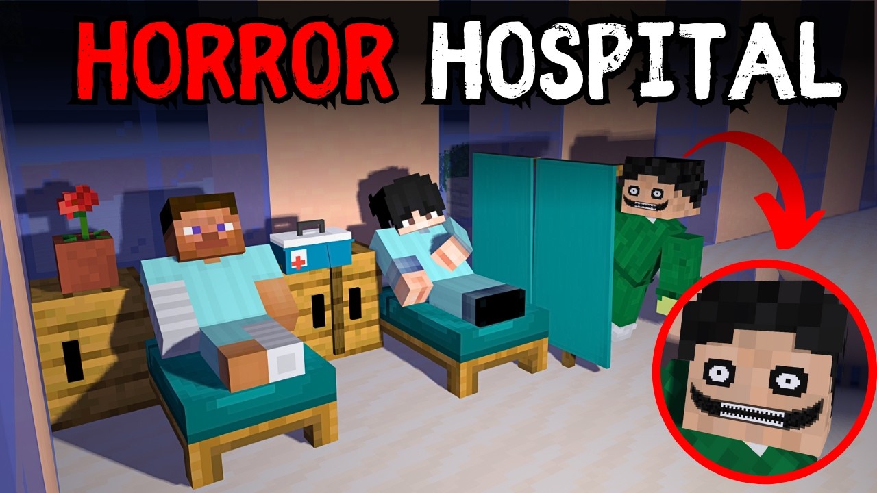 Minecraft's HORROR HOSPITAL😱 Minecraft Horror Story in Hindi - YouTube