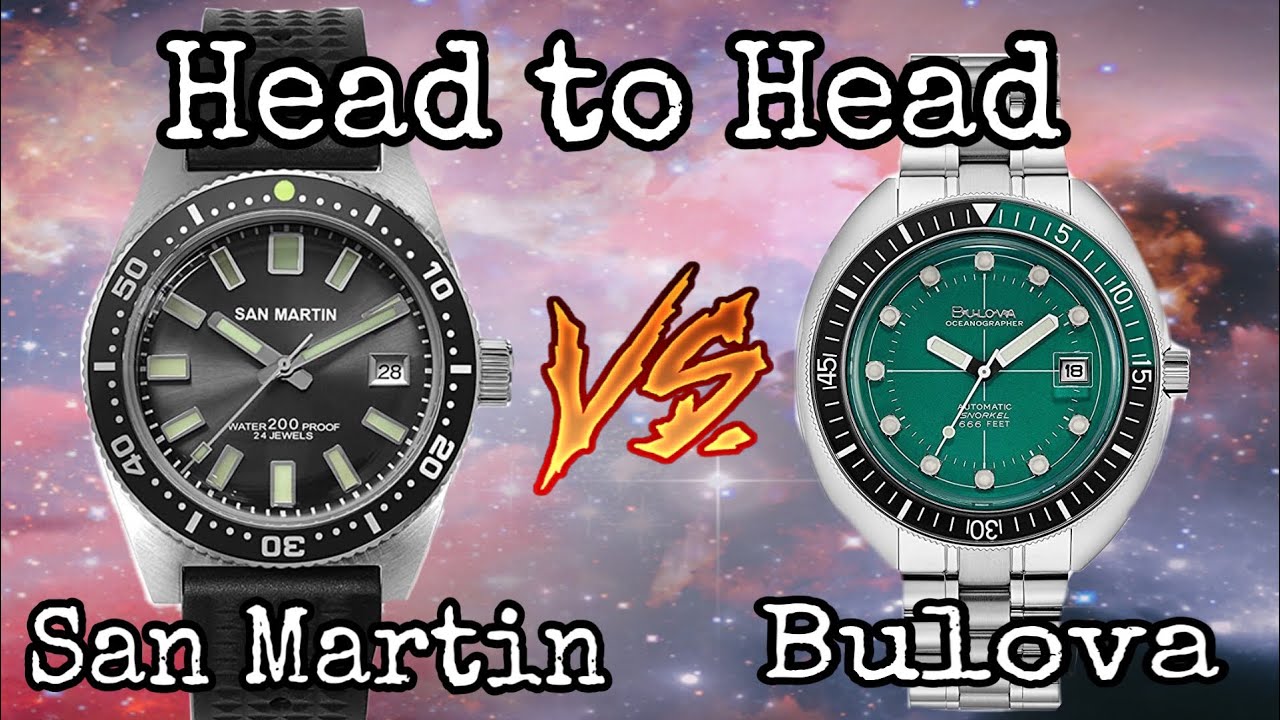 Watch Me Go Broke - Head to Head! Bulova vs San Martin - YouTube