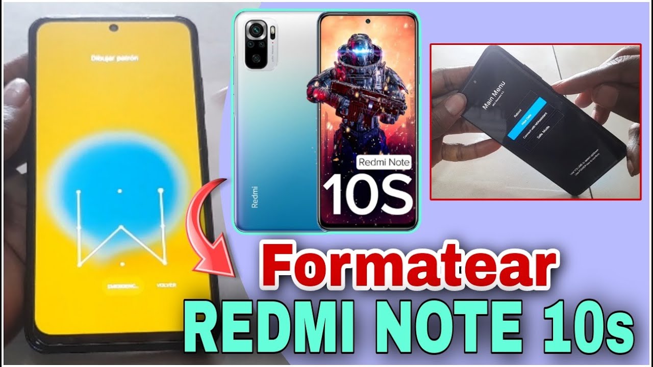 Redmi Note 10S, Formatear Xiaomi Redmi Note 10S - YouTube