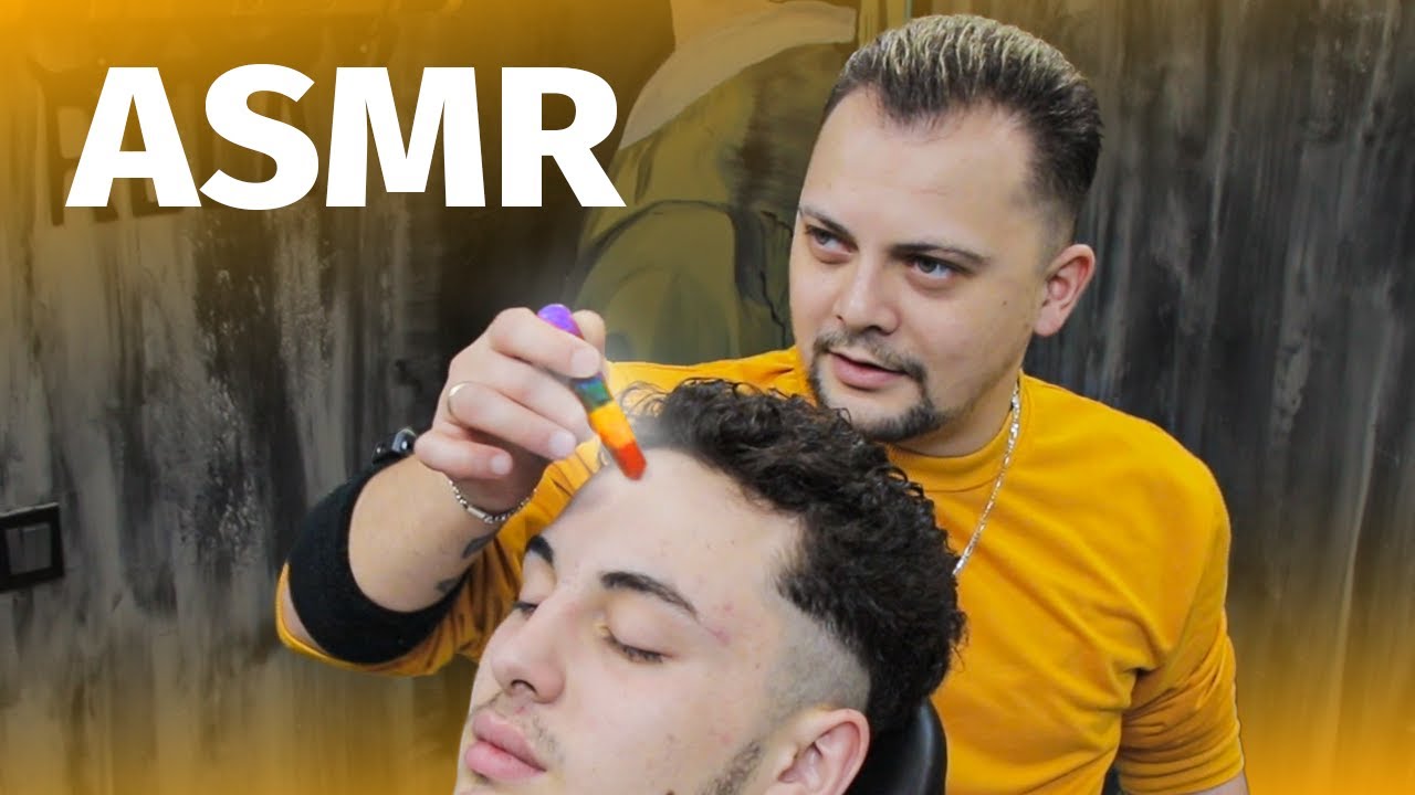 ASMR SLEEP | Spectacular Asmr Head Massage In Barber Shop (sleep fast ...