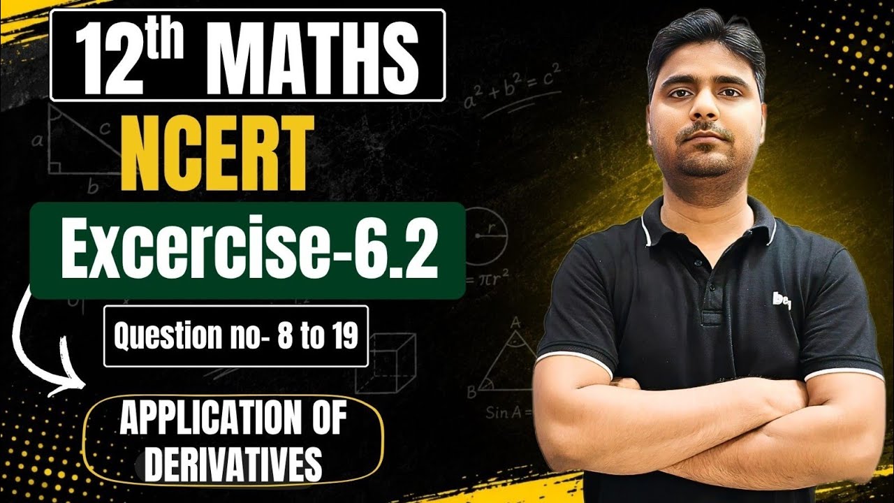 Lect -04 |Increasing and decreasing function|NCERT Class 12 Exercise -6 ...