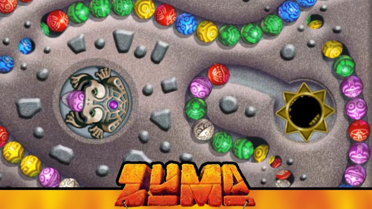 ZUMA DELUXE – GAUNTLET SURVIVAL – SAND GARDEN - YouTube