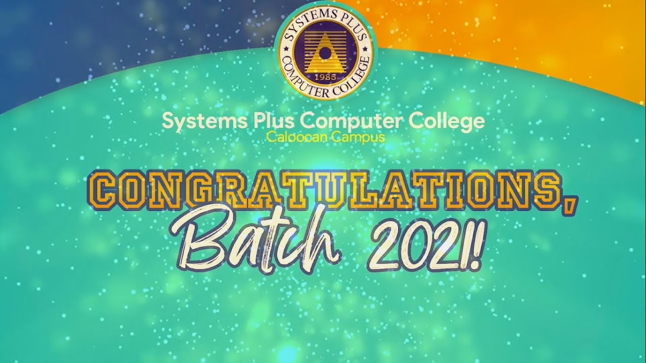 SHS (Tech-Voc Track) and College Level Virtual Graduation Ceremony ...