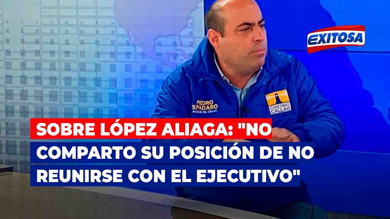 🔴🔵Pedro Spadaro sobre Rafael López Aliaga: "No comparto su posición de ...