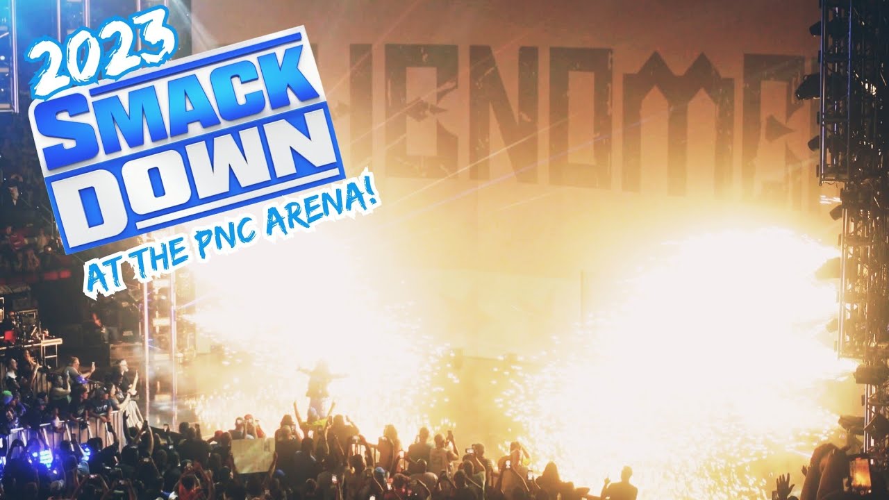 My First WWE Smackdown! (At The Raleigh, NC PNC ARENA 2023) - YouTube