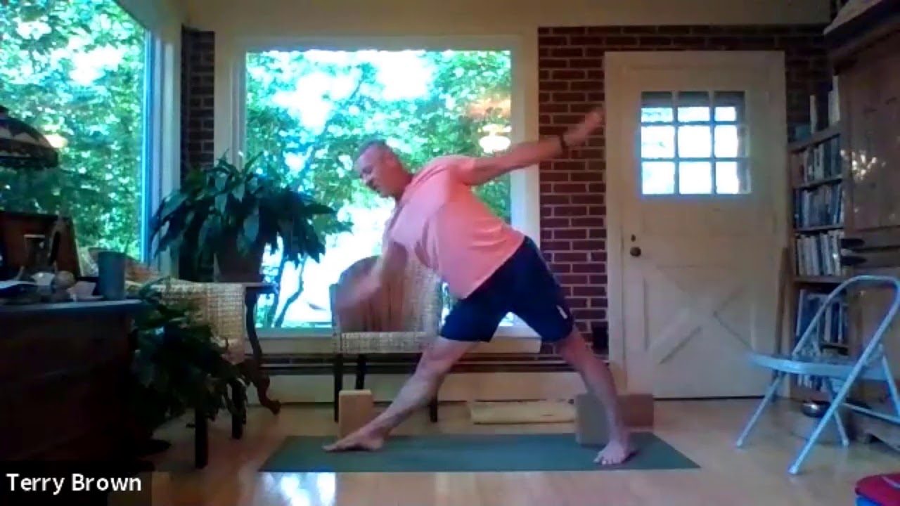 Level 2 Yoga Practice with Terry Brown - Class 1 - YouTube