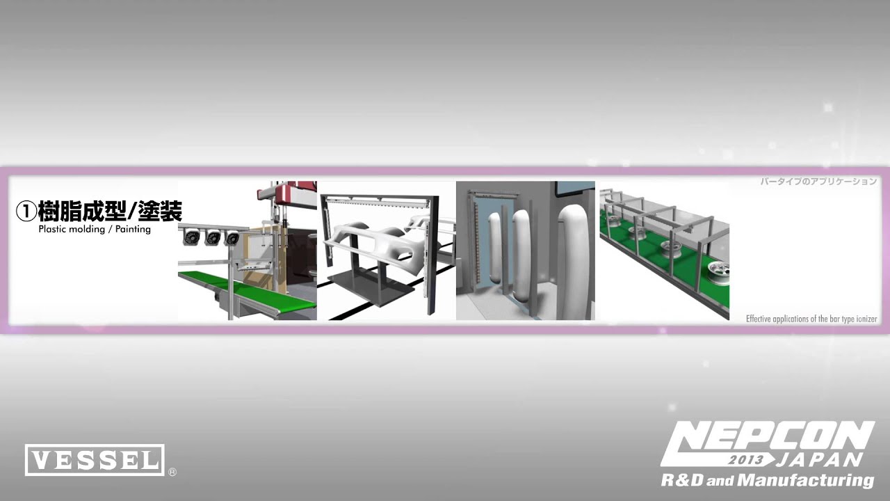 "STAT-CLEAN" AC Pulse Ionizing Bar series - YouTube