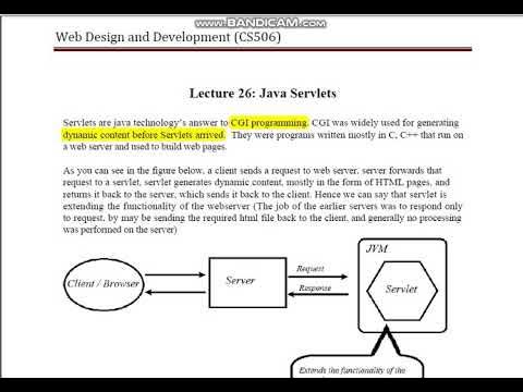 short lecture#26 cs506 web design development complete concept of java ...