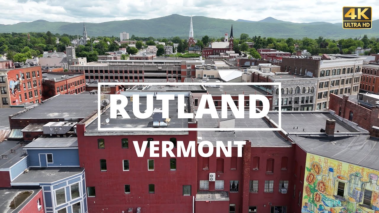Rutland, Vermont - [4K] Drone Tour - YouTube
