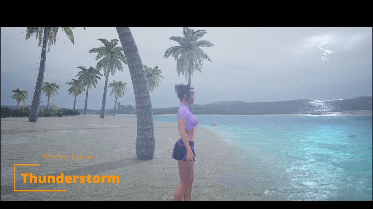 Weather System For Project Life Game Unrealengine5 Youtube